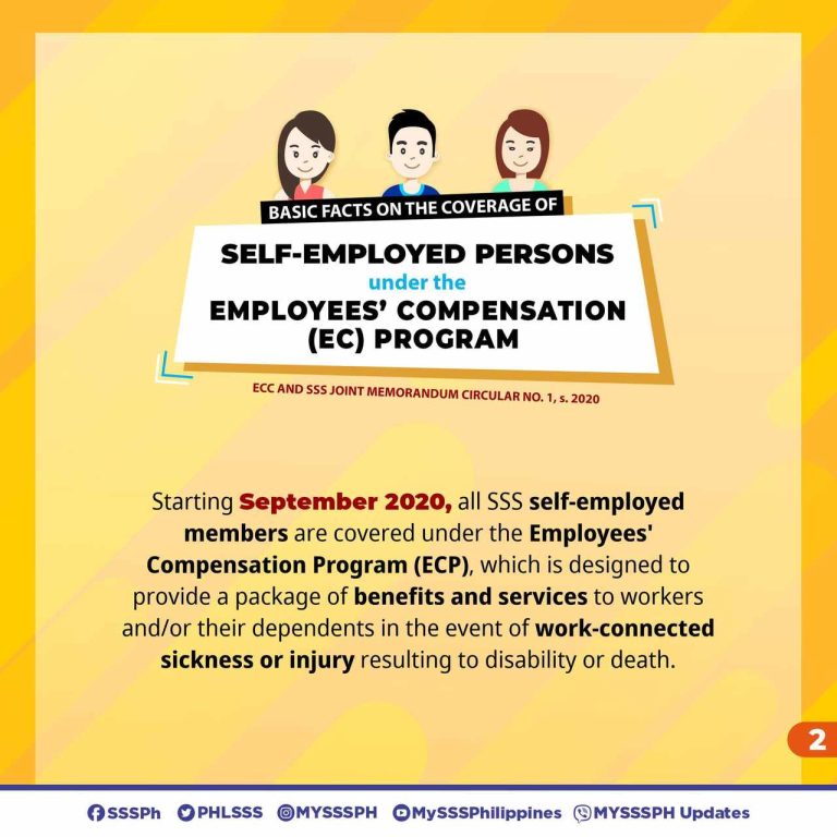 Applying for the SSS Employee Compensation (EC) Program | Financial ...